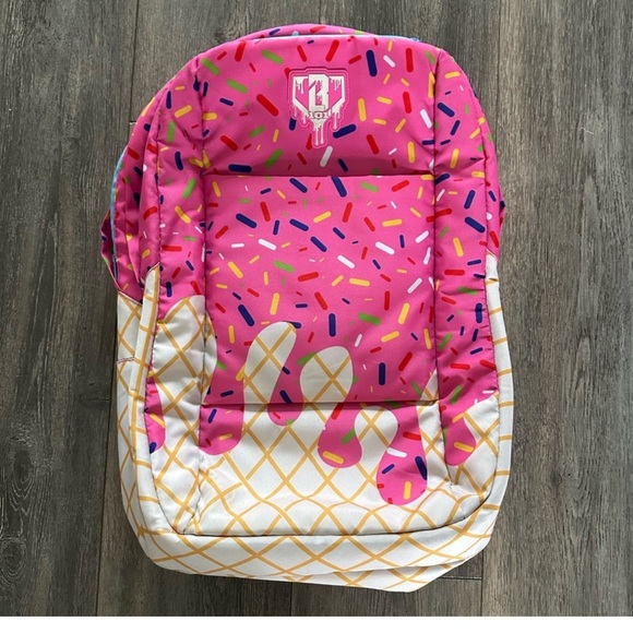Accessories | Baseball Lifestyle 11 Backpack Bookbag Ice Cream | Poshmark